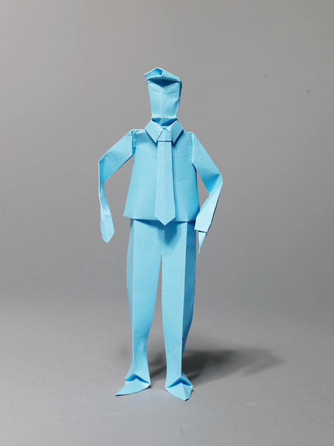 Origami figures - Rebecca Sutherland
